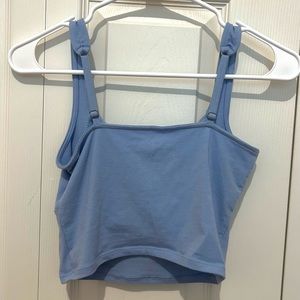 Hollister | Tops | Hollister Ruched Bust Cropped Tank Nwot | Poshmark